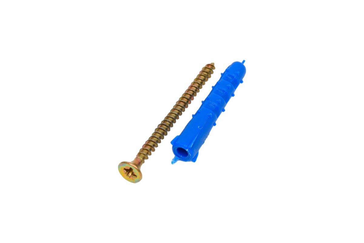 Качественный крепеж дюбель ёж 5x30 180 шт 0501091 набор для крепления плинтусов