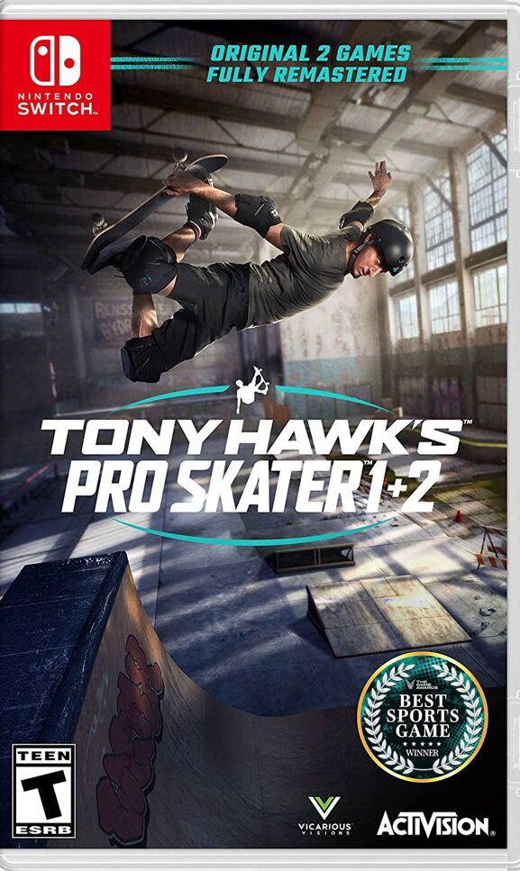 Tony Hawk Pro Skater 1+2 [Nintendo Switch, английская версия]