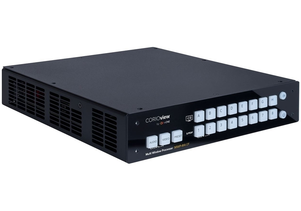 TvONE MWP-4Hi-1Y- Мультивьювер CORIOview, входы 4x HDMI 1080p, 2х Ethernet, USB, выход HDMI 4K Ultra HD