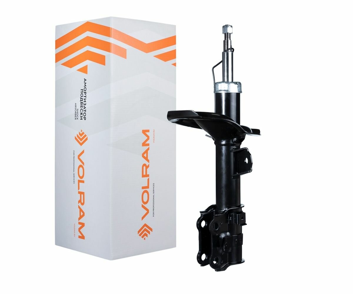 Амортизатор подвески Volram VR11257 передний левый (стойка) газомасляный Hyundai Accent; Kia Rio