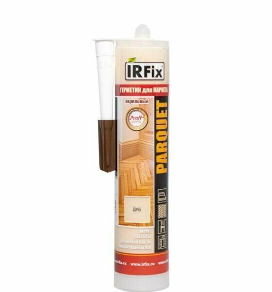 Герметик для паркета Белый дуб (акриловый 310мл) /12шт/