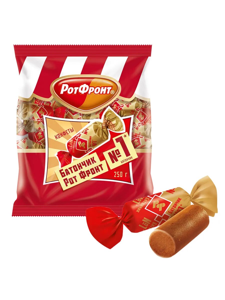 Конфеты шоколадные Батончики, 250 г