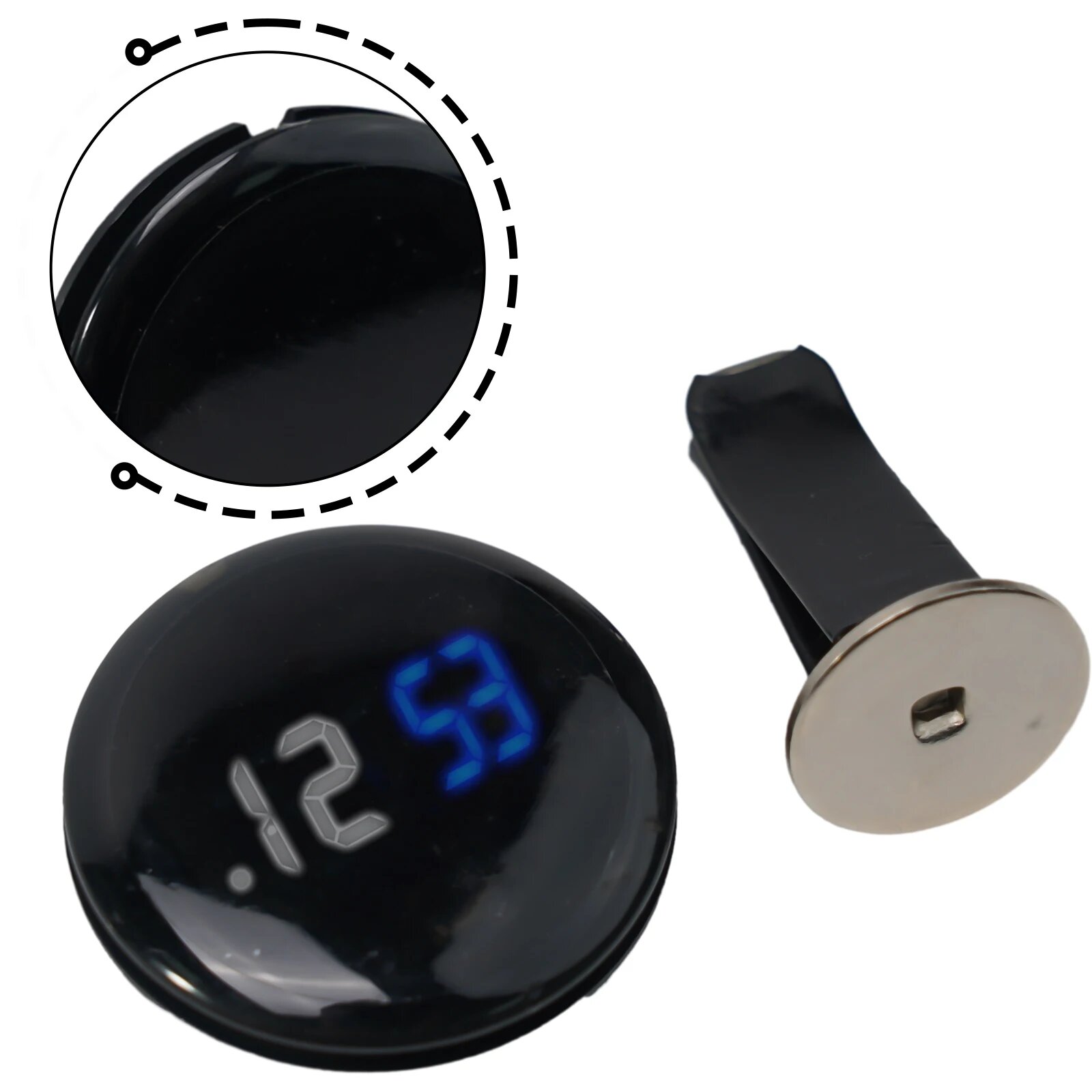 Автомобильные часы Автомобильные часы Автомобильные принадлежности Водонепроницаемые автомобильные часы Сенсорный тип Светящиеся водонепроницаемые автомобильные часы Внутренние часы