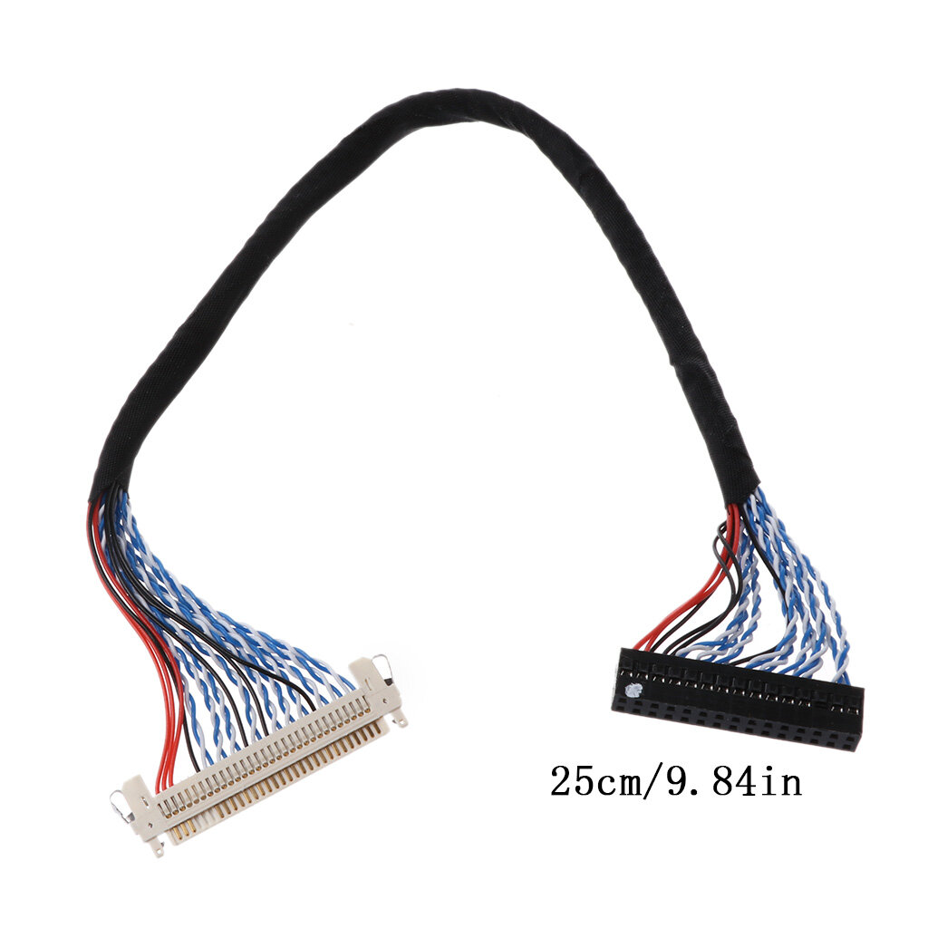 Кабель D8 FIX-30P-D8 LVDS из качественного материала для замены в 17” и 19” LCD панелях 1280x1024