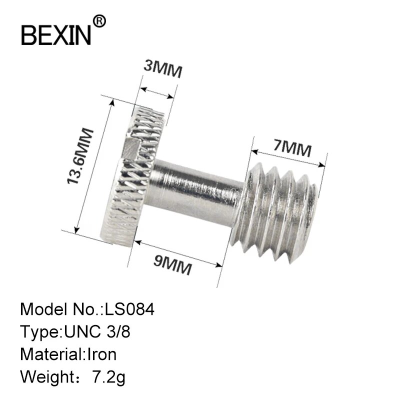 Винт BEXIN LS084 3/8" для камеры, 1PC