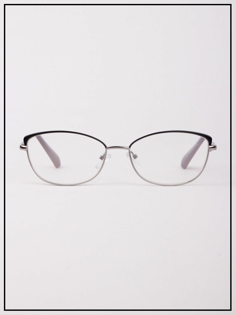 Очки для зрения -1,5 -1.5, форма кошачий глаз, металлические, женские