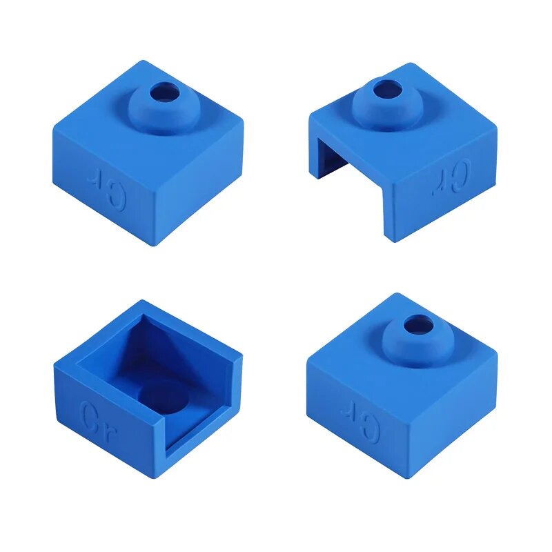4 шт. силиконовые чехлы AOKIN для нагревателя Ender 3/Ender 3 Pro/Ender 3 V2 Blue