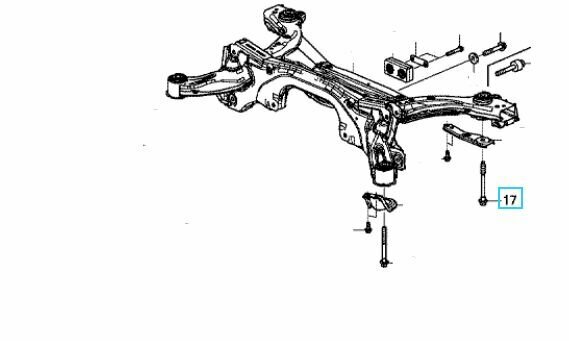 Болт с фланцем 14х150; Артикул Honda: 90177TLA000 (Оригинал)