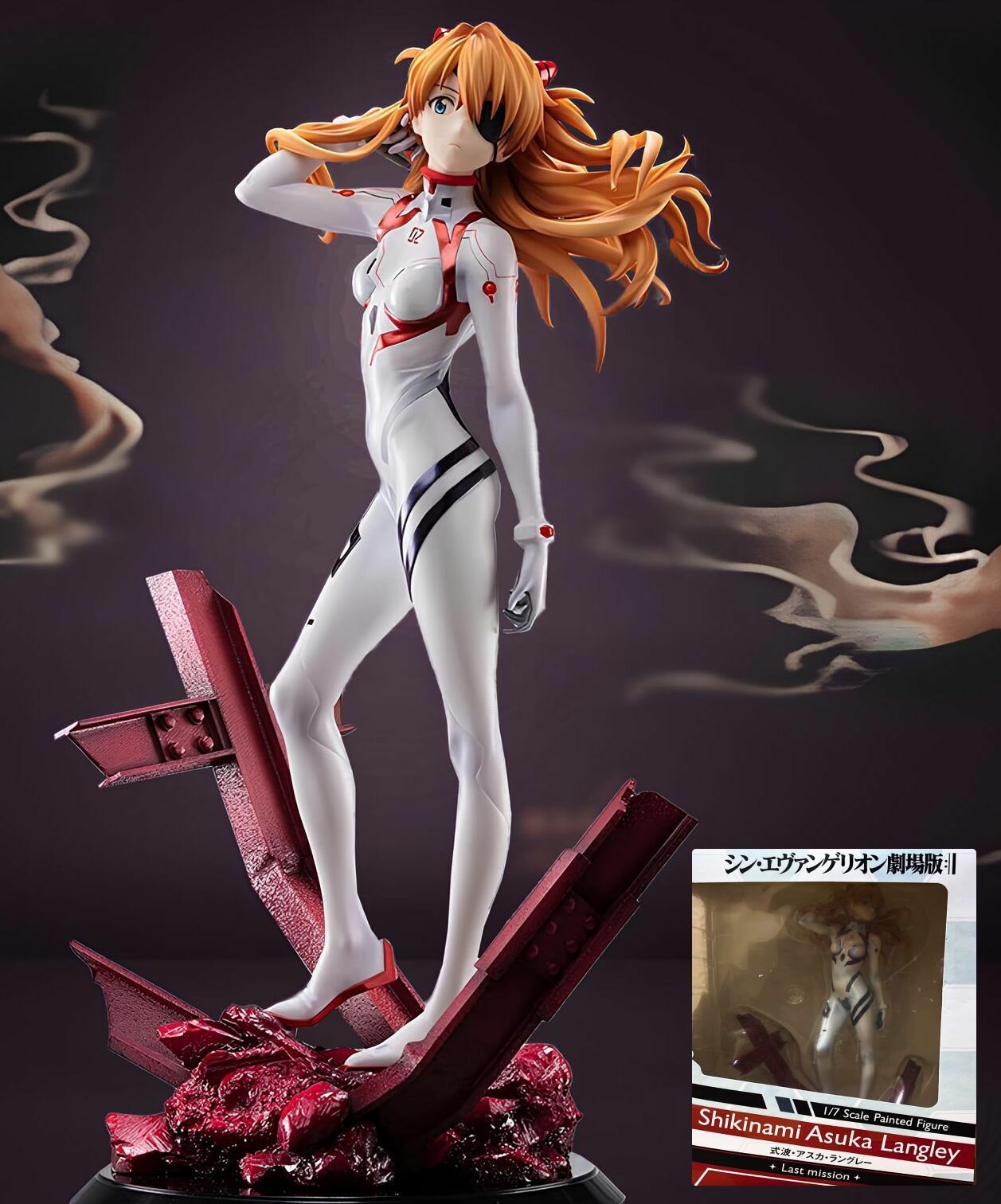 Фигурка Евангелион Аска Лэнгли / Evangelion Asuka Langley (25см) VG