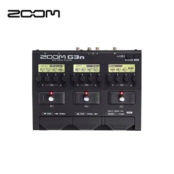 Zoom G3n Педаль гитарного процессора мультиэффектов с более чем 70 встроенными эффектами, моделированием усилителя, стереоэффектами, лупером, ритм-секцией, тюнером