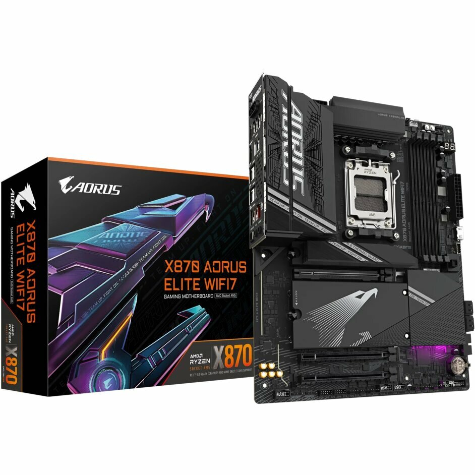Материнская плата Gigabyte X870 Aorus Elite WIFI7 Socket AM5