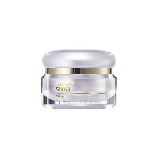 Missha Cell Renew Snail Cream Дневной укрепляющий контуры лица крем с экстрактом улитки, 50 мл