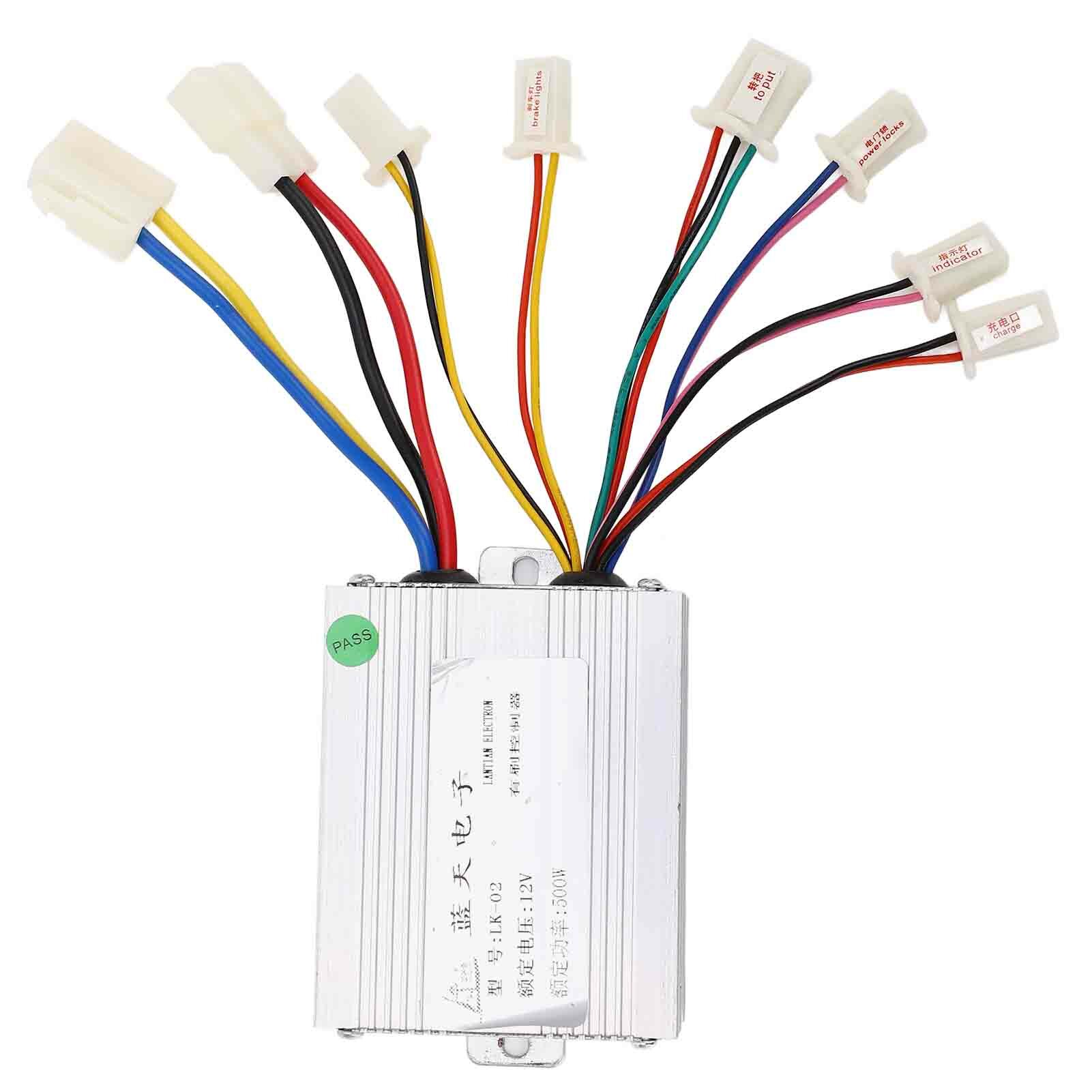 Контроллер для электровелосипеда 12 В 500 Вт с литий-ионным аккумулятором, запчасти для модернизации контроллера велосипеда.