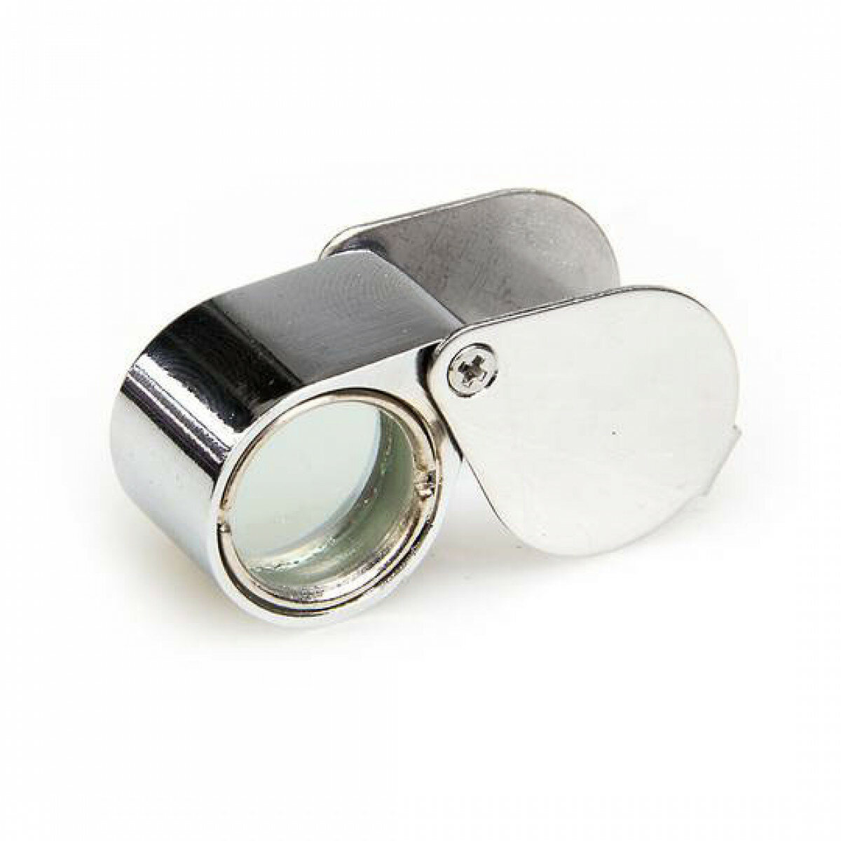 Лупа 55366 (в футляре 10*17) складная ювелирная, защитное просветляющее покрытие