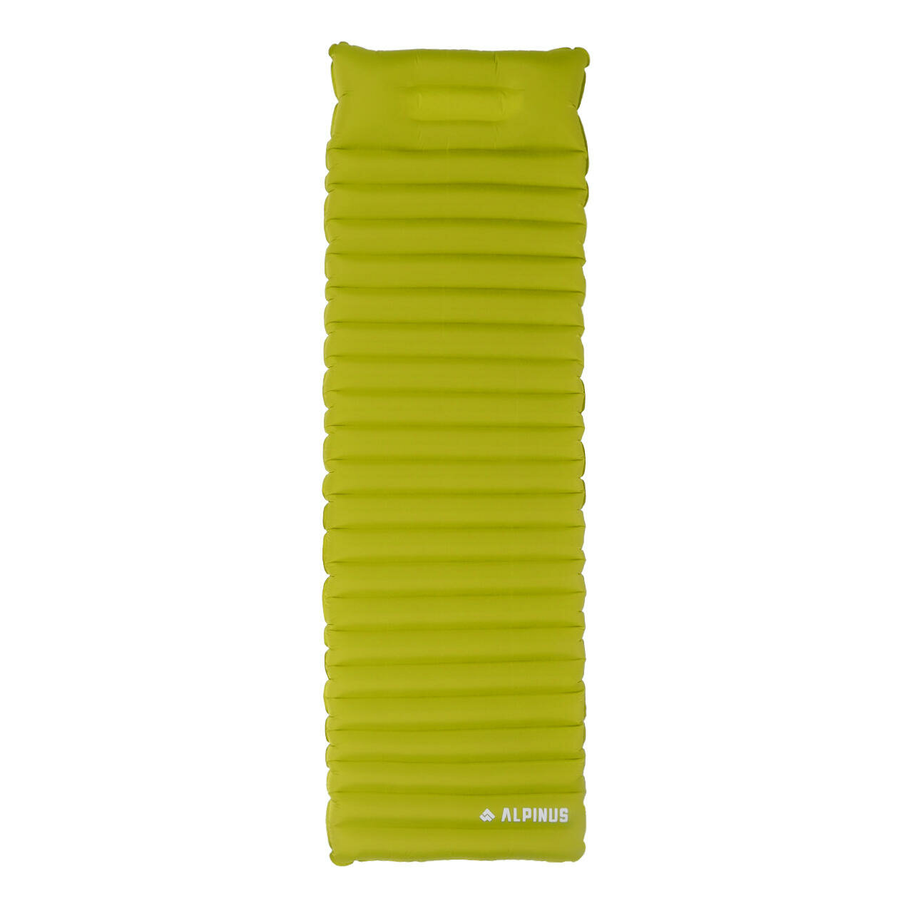 Decathlon Туристический надувной матрас Alpinus Torc, 185 x 60 x 8,5 см, 570 г, 1-местный, зеленый