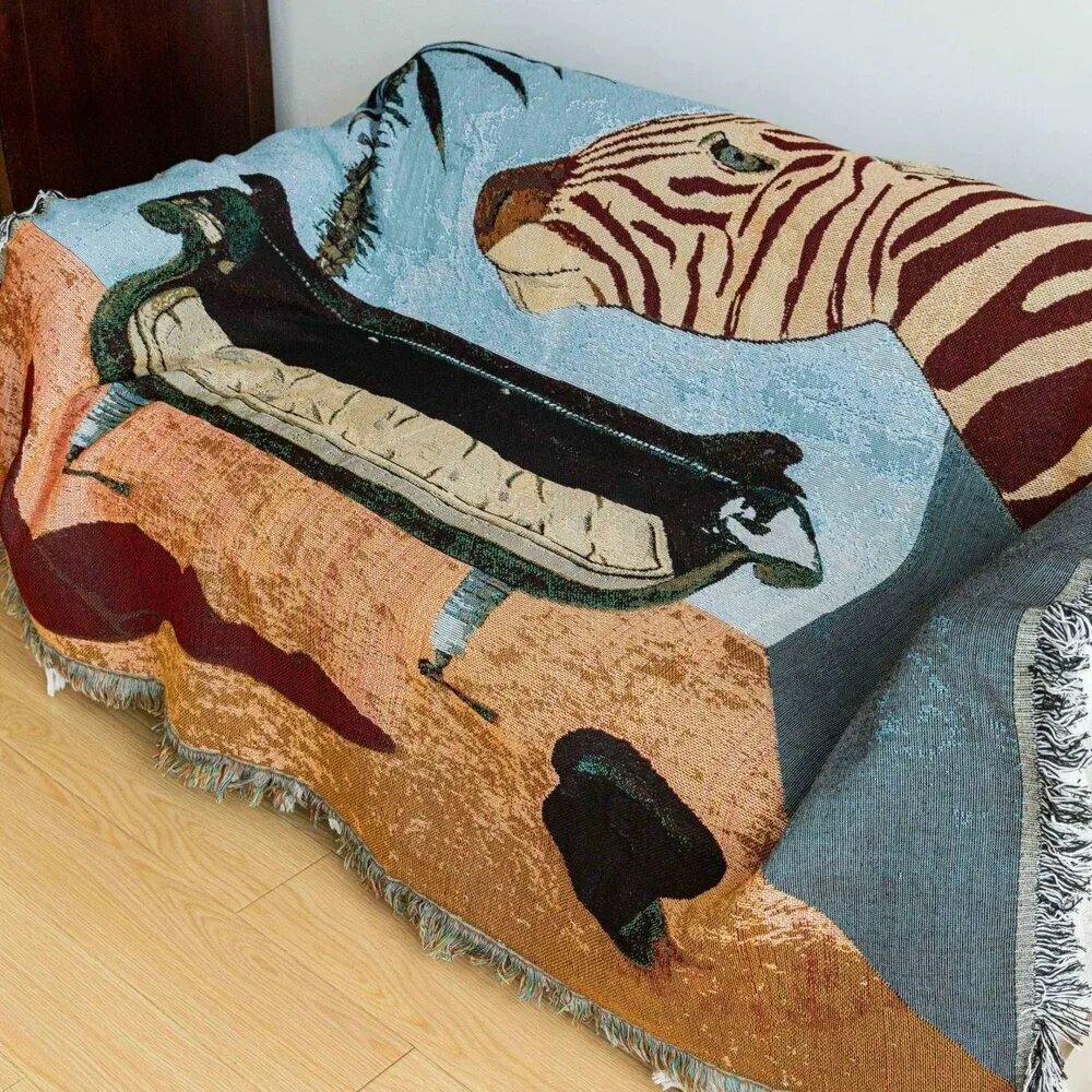 Плед-пончо , Полиэстер, 160 см х 130 см