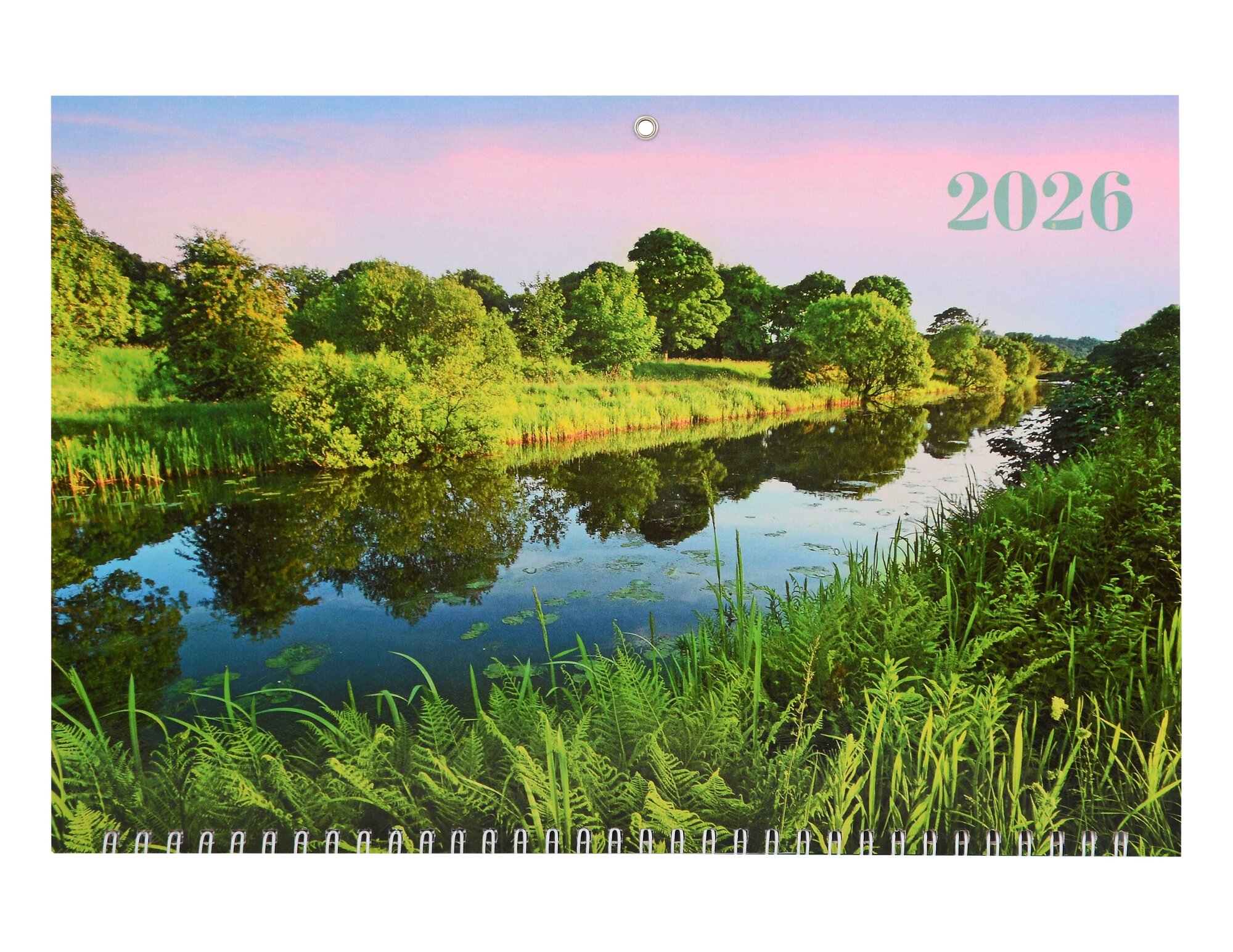 Календарь квартальный 2026г 305*680 "Поэзия природы" настенный, трёхблочный, спираль