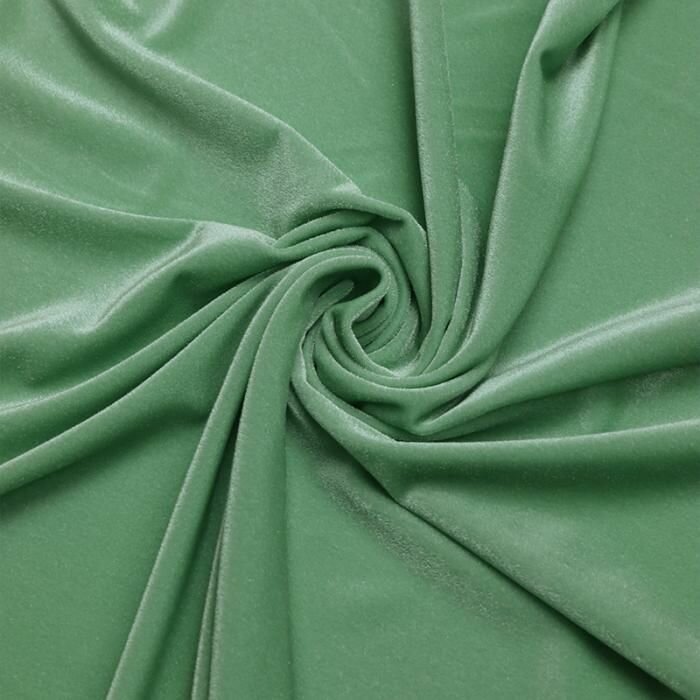 Ткань бархат Panama 70282 Sauvage (пастельный зелёный)