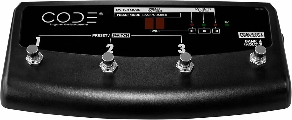 4-позиционный ножной переключатель Marshall PEDL-91009 для кодовых усилителей