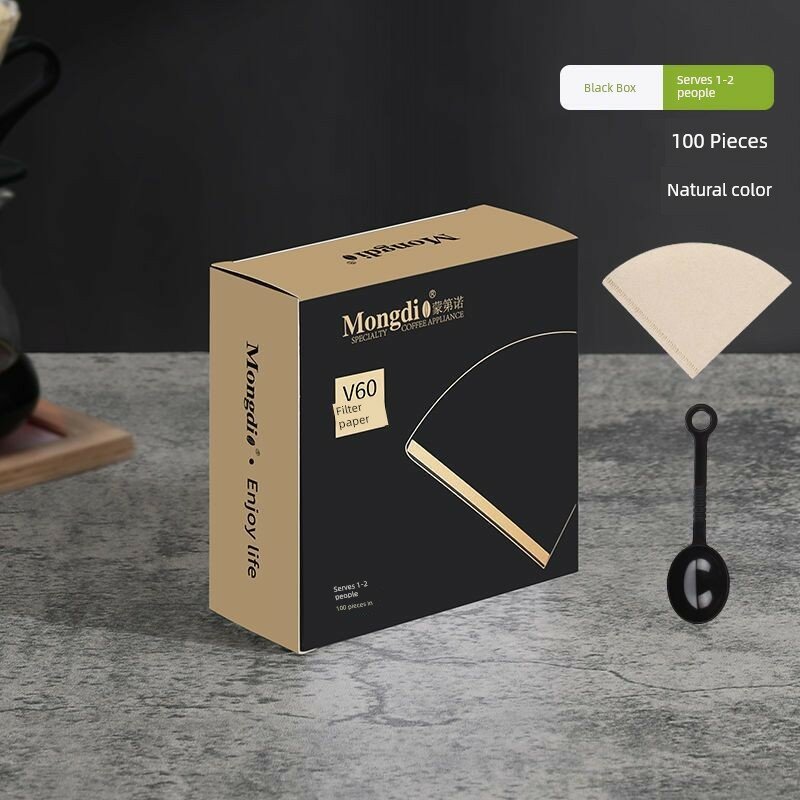 Фильтровальная бумага для кофе Mongdio, фильтровальная бумага для кофе ручной работы, фильтровальная бумага V60,