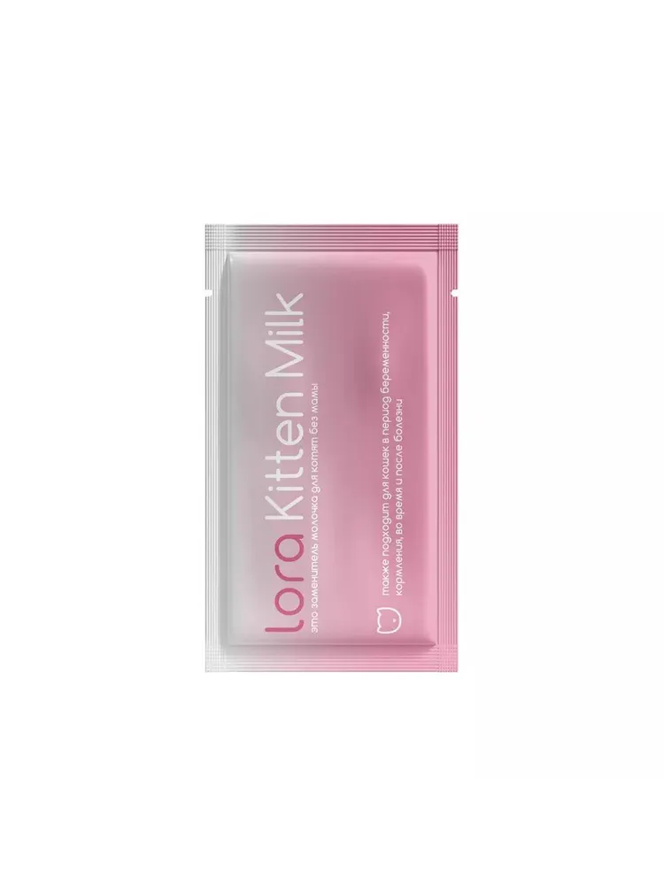 Lora Kitten Milk заменитель молока для котят, сухая смесь, в паучах - 30 г