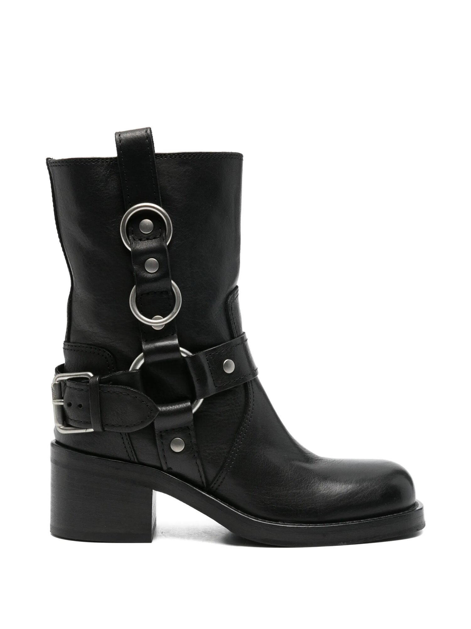 Ботинки Buckle-strap boots