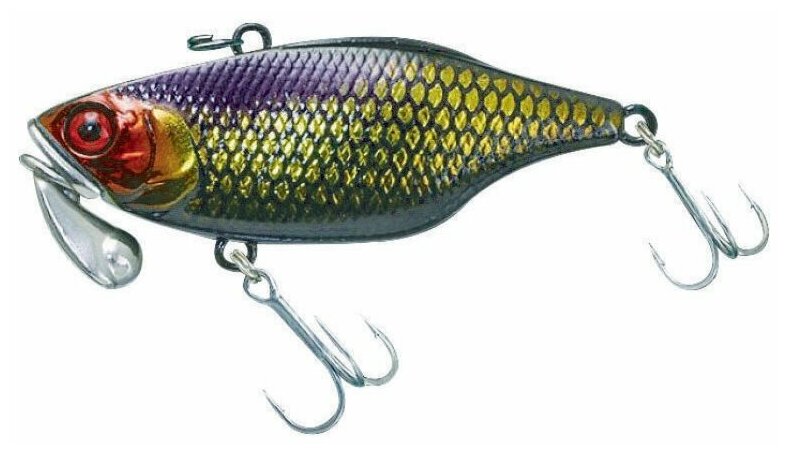 Раттлин JACKALL TN60 TRIGON 18.5g цвет KAWASHIMA SILHOUETTE GOLD & BLACK