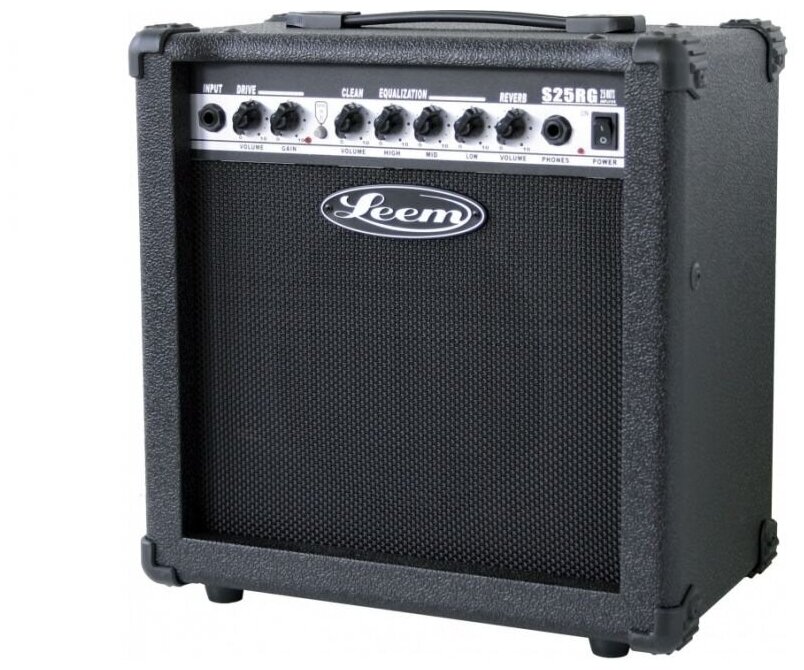 LEEM S25RG гитарный комбоусилитель 25Вт, 8", с реверберацией