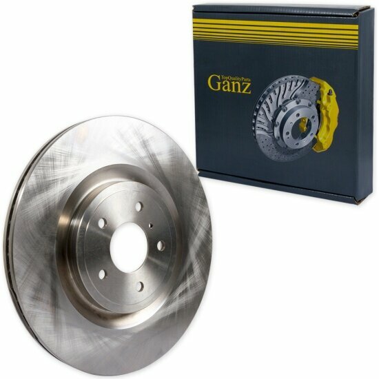 Диск тормозной передний Ganz GIJ10048 для INFINITI FX35/37/50/G37/M35 2008->/вентилируемый, 1 шт
