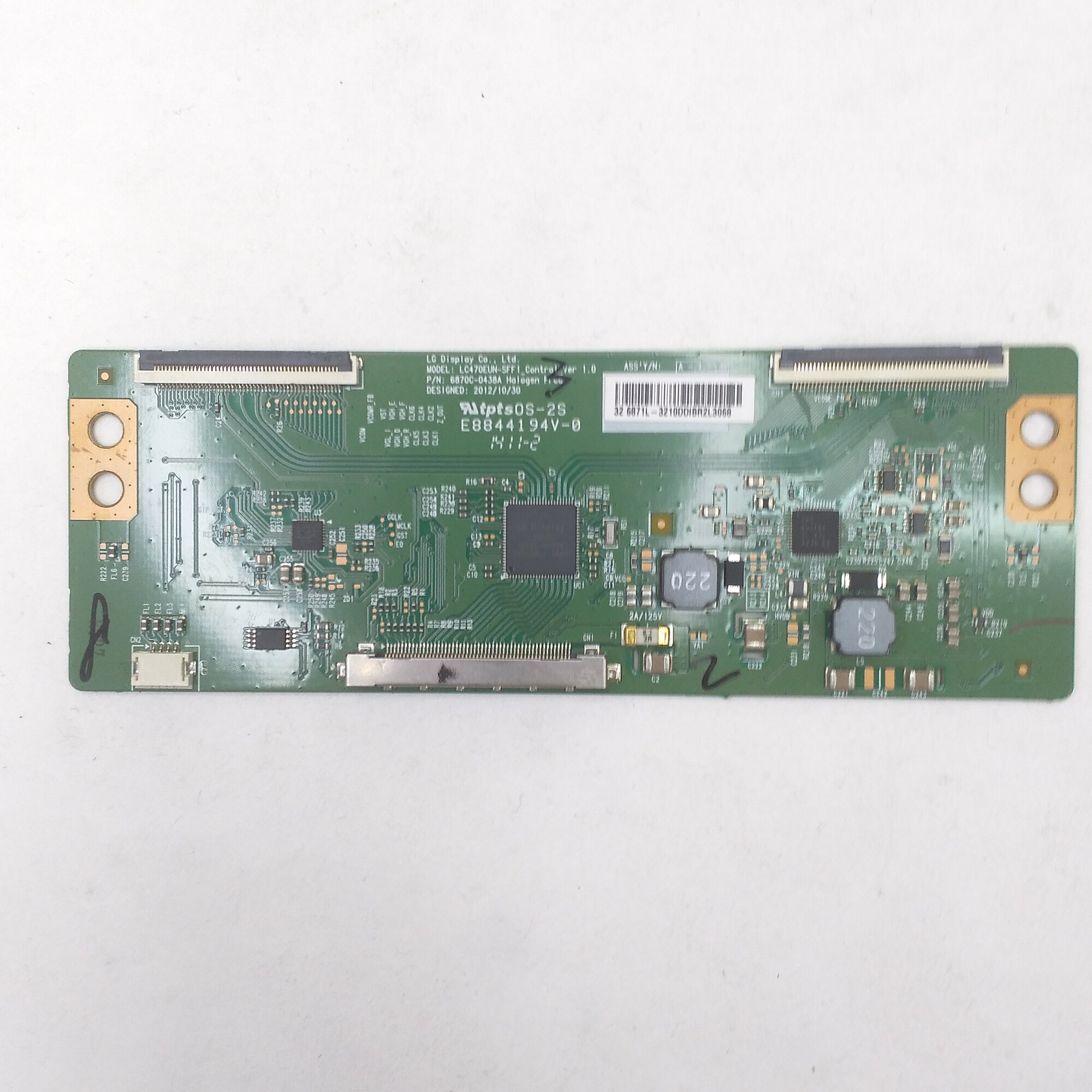 T-CON (6870C-0438A LC470EUN-SFF1) для Philips 32PFT6549/60 Б/У с разбора