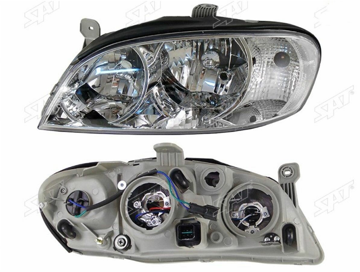 Фара передняя левая для Киа Спектра ИЖ 2001-2011/ арт. ST2231100L / бренд SAT / 3K2NB51040