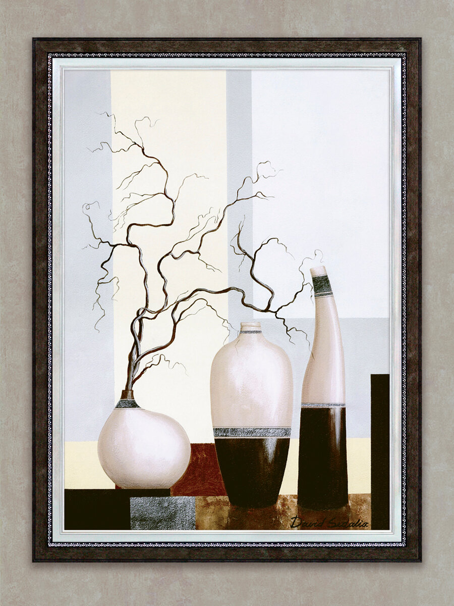 Картина на стену для интерьера Декарт настенный декор панно в раме багете в гостиную ванную детскую для офиса лофт пейзаж абстракция