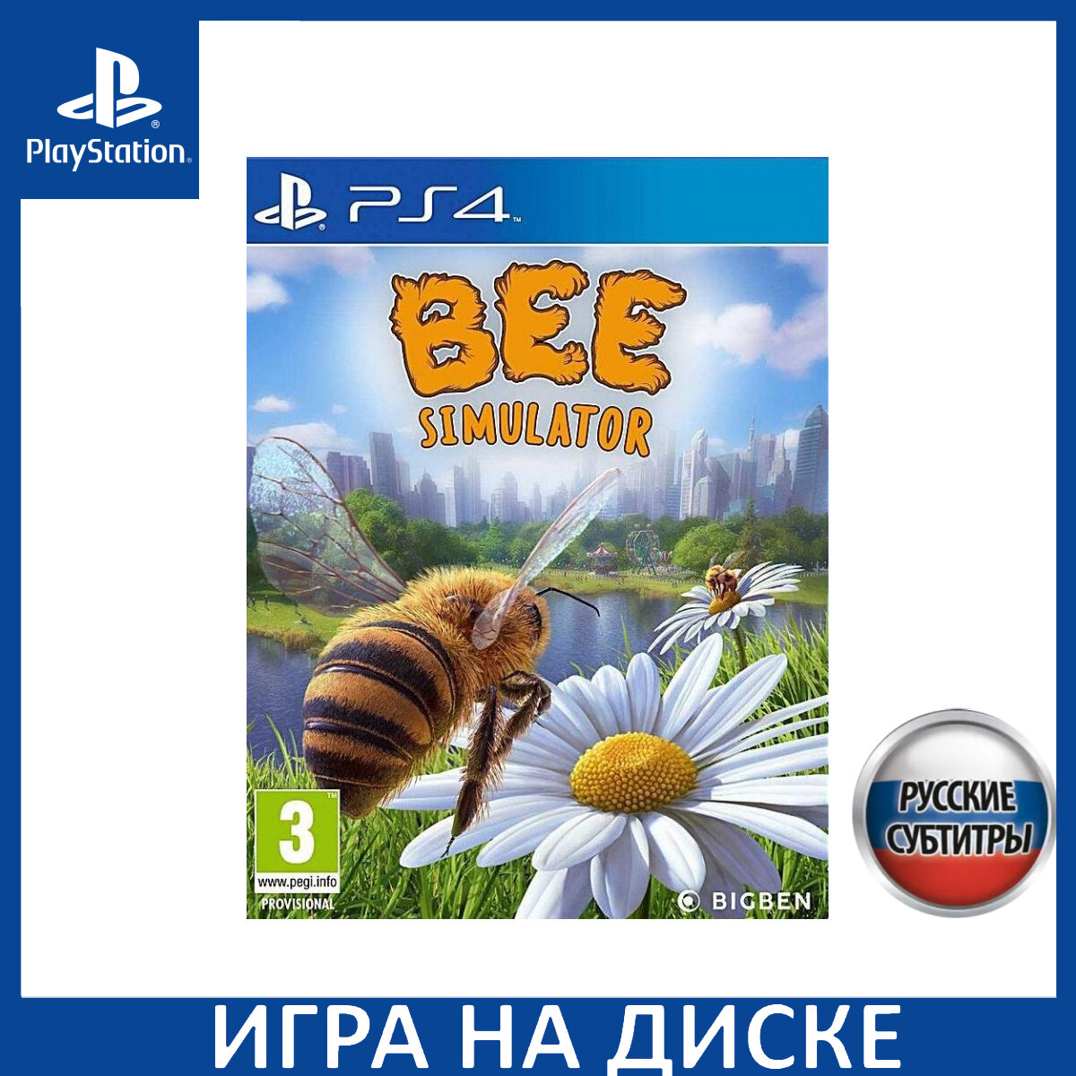Игра Bee Simulator PS4 Русская Версия Диск на PlayStation 4