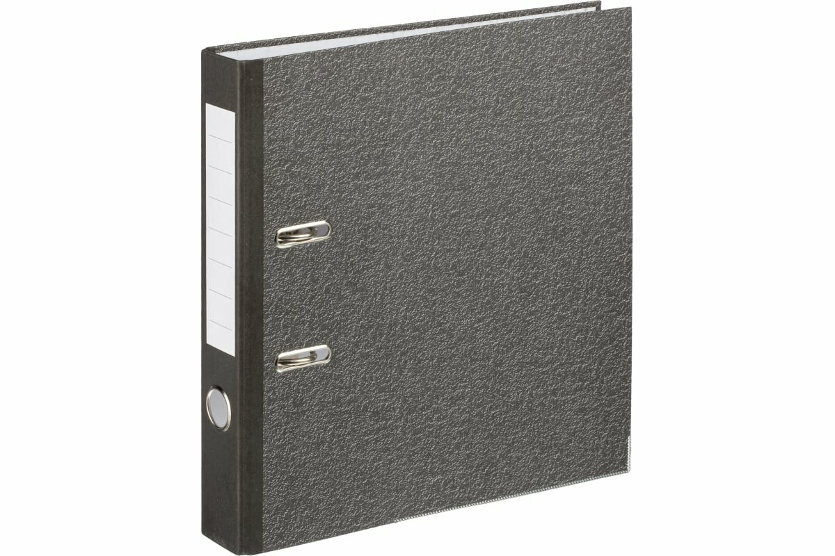 Attache папка-регистратор 50 мм металлический уголок реестр черно-белый 1619228