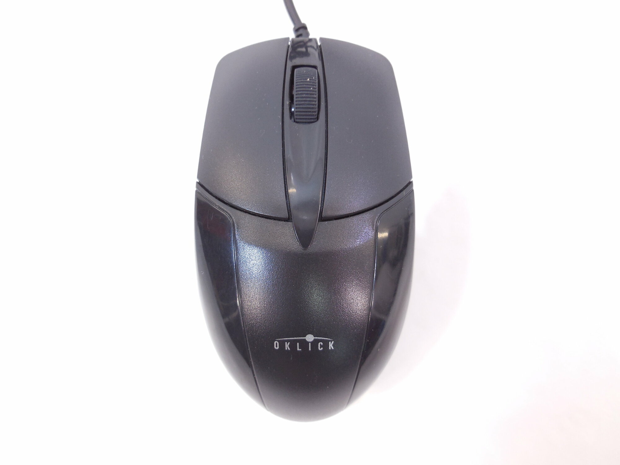 Мышь проводная OKLICK 145M сенсор 1000 dpi длина провода 1.5 метра