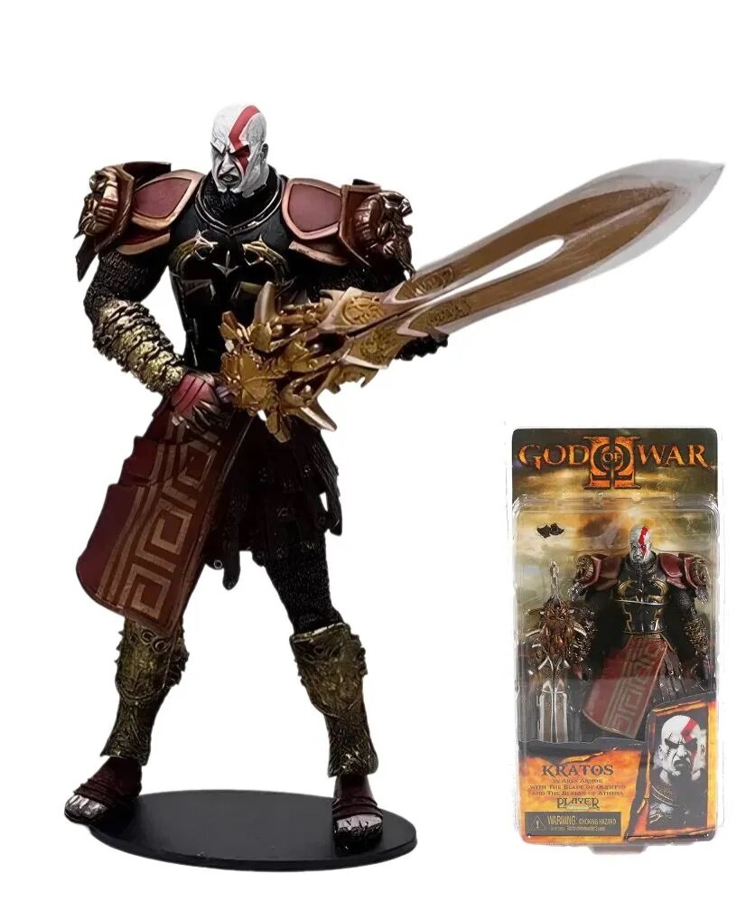 Фигурка Бог Войны Кратос / God of War Kratos in Ares armor (18см)