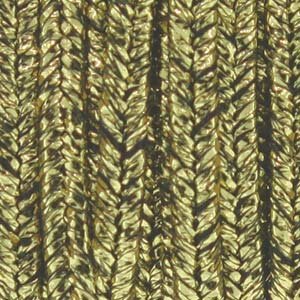 Сутаж, 3х1мм, металлизированный, цвет золото/черный, 5 метров