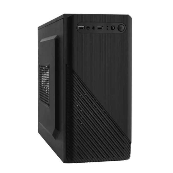 Компьютерный корпус ExeGate BAA-103-AAA400 (EX277798RUS) черный - Mini Tower, Micro-ATX, USB 2.0 Type-A