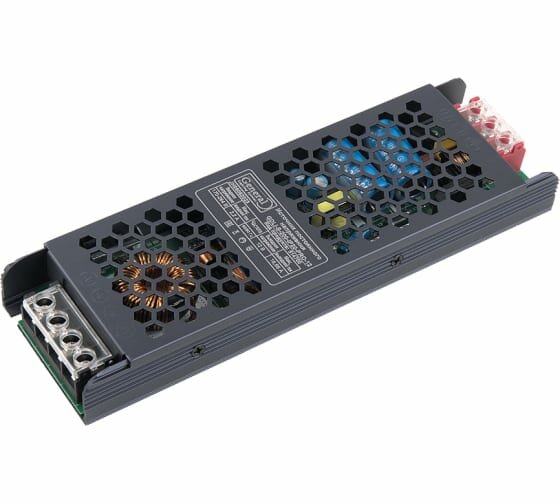 General драйвер (блок питания) для светодиод. ленты 12V 200W компак 208x63x29 PRO IP20 3 года 514700