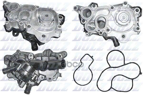 Водяная помпа VW POLO (6R, 6C) 1.6 09-/ VW SHARAN (7N1, 7N2) 1.4 TSI 10->/ SEAT ALHAMBRA (710, 711) 1.4 TSI 10-> Dolz арт. A247