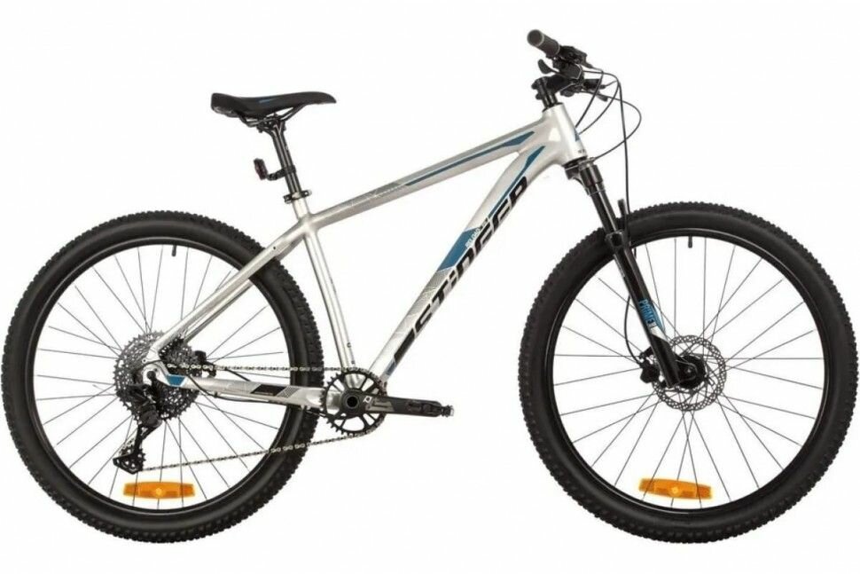 Велосипед STINGER 29" RELOAD 18SL3 STD серебристый, алюминий, размер 18"