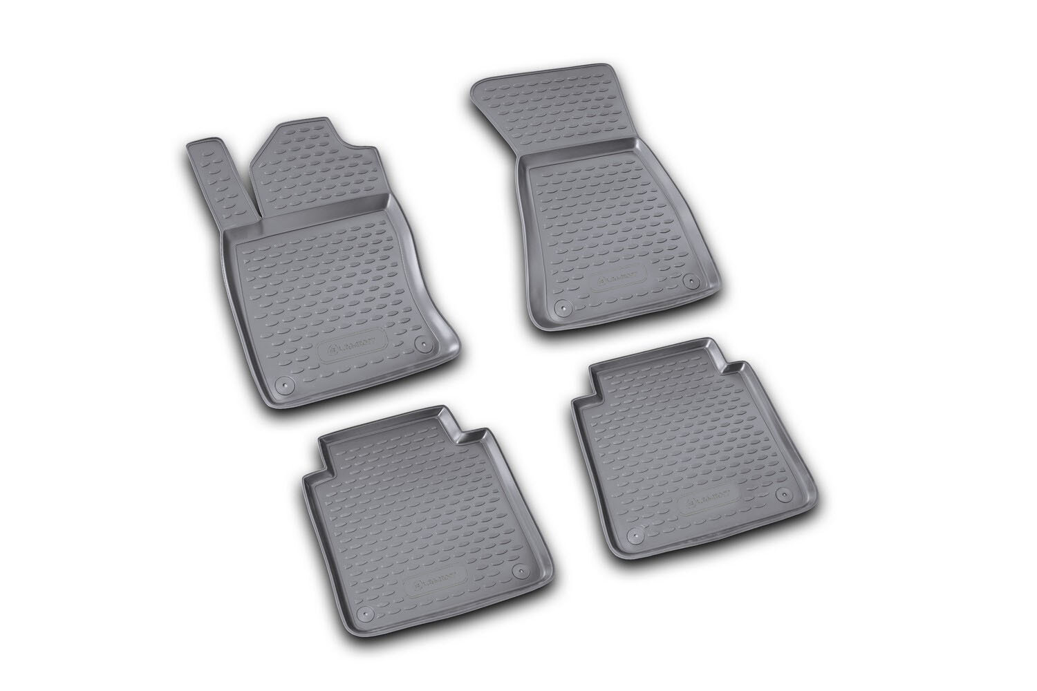 Коврики в салон AUDI A-8 Long 02/2002-2009, 4 шт. (полиуретан) Element. NLC.04.13.210K