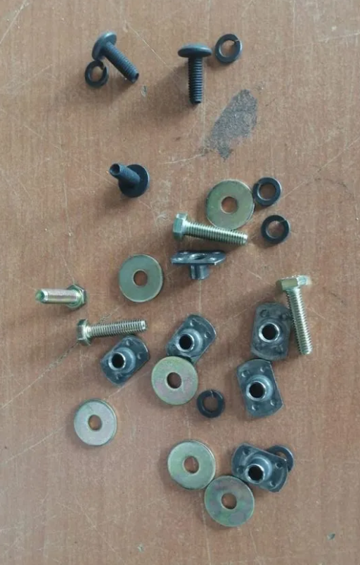 Комплект крепежа защиты днища для Снегохода Ski-Doo BRP 861773600