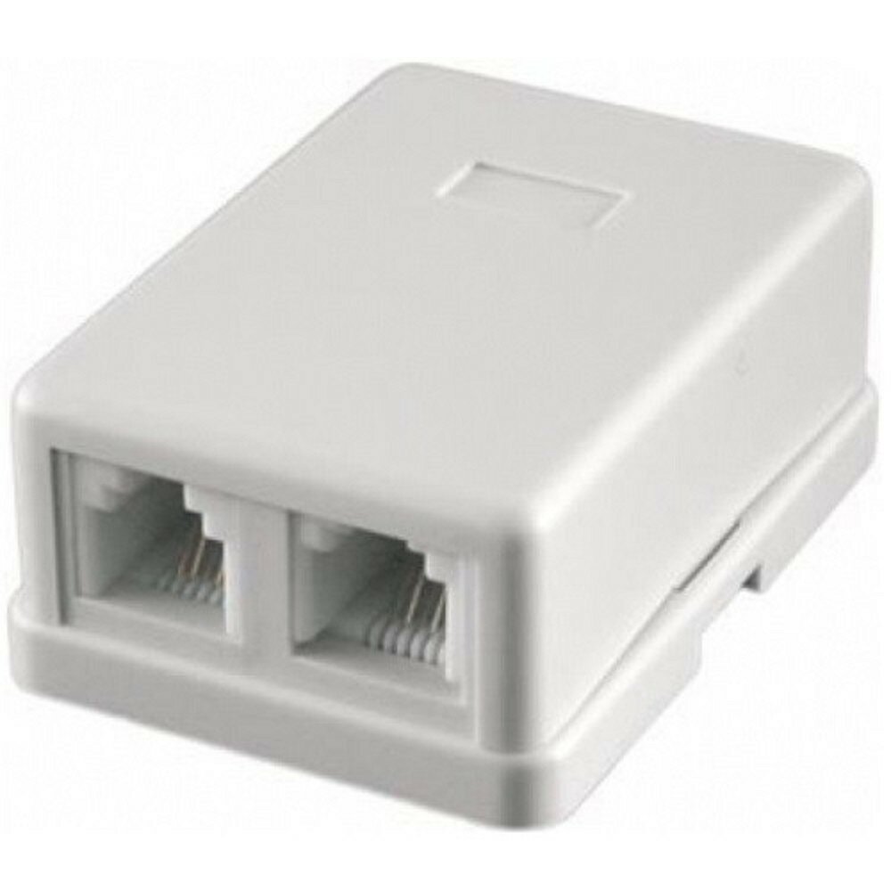 Розетка телефонная RJ11 Gembird TA-102
