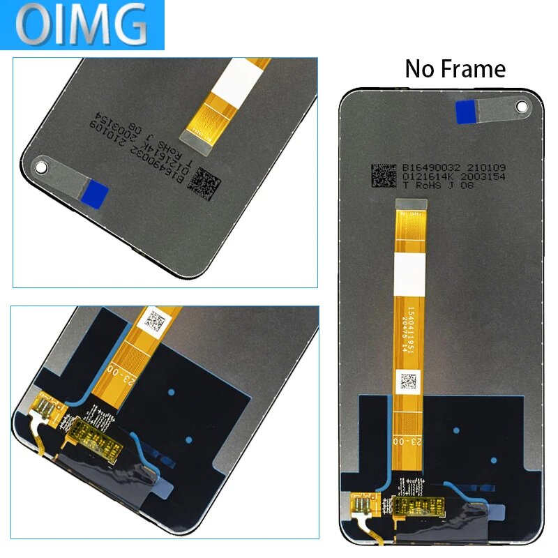 Дисплей для Oneplus Nord N200 5G Black No Frame