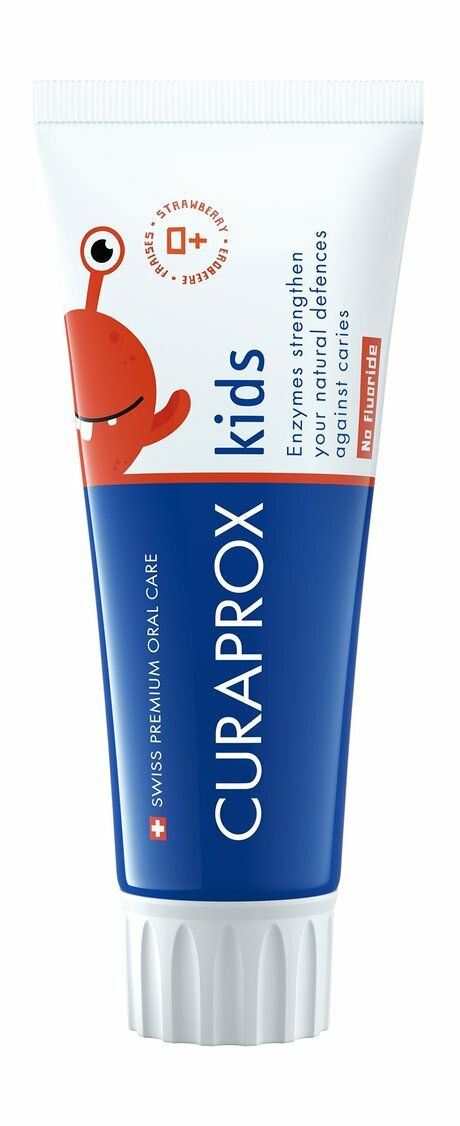 Curaprox Kids Zero Strawberry Doodle Toothpaste Зубная паста для детей от 0 лет 60мл
