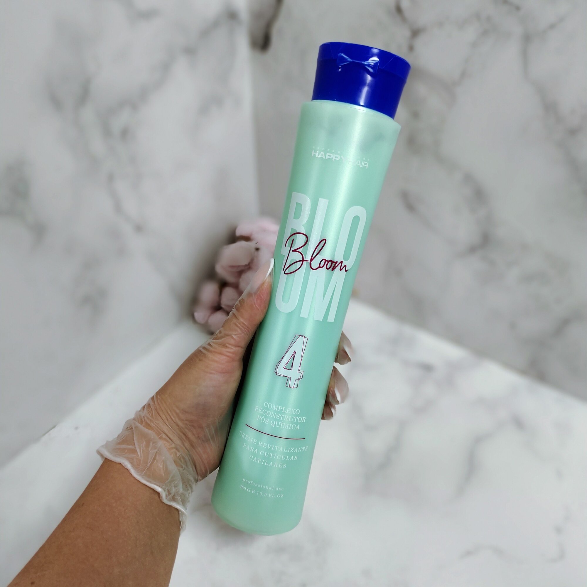 Финализатор для волос Happy Hair Bloom Step 4, восстанавливающий, без парабенов