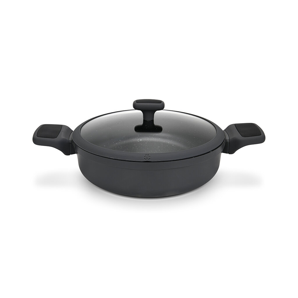 Сотейник из литого алюминия 4,3 л / 28 х 8 см Titanium pro