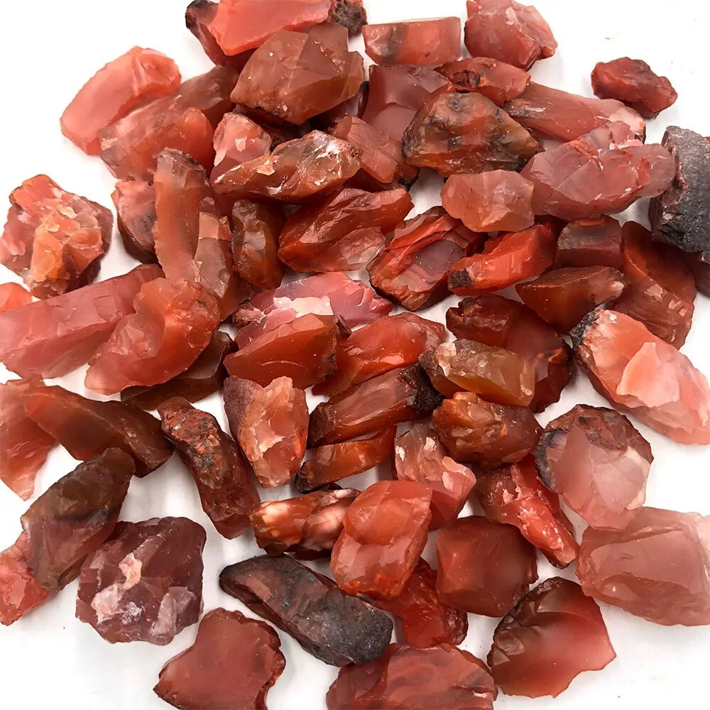 Красный агат сердолик 50г