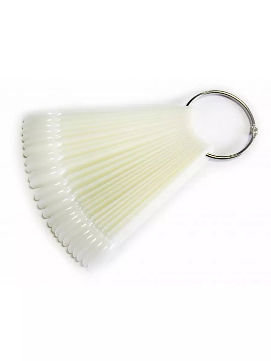 Палитра веерная для лаков RUNail Professional (матовая), 24 шт